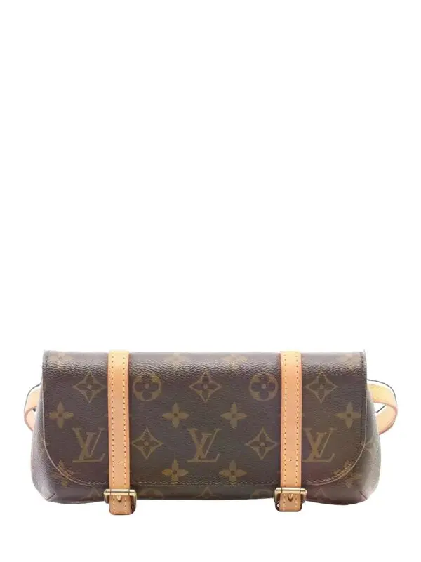 LOUIS VUITTON 2005 Pochette Marelle Monogram Belt Bag - Brown