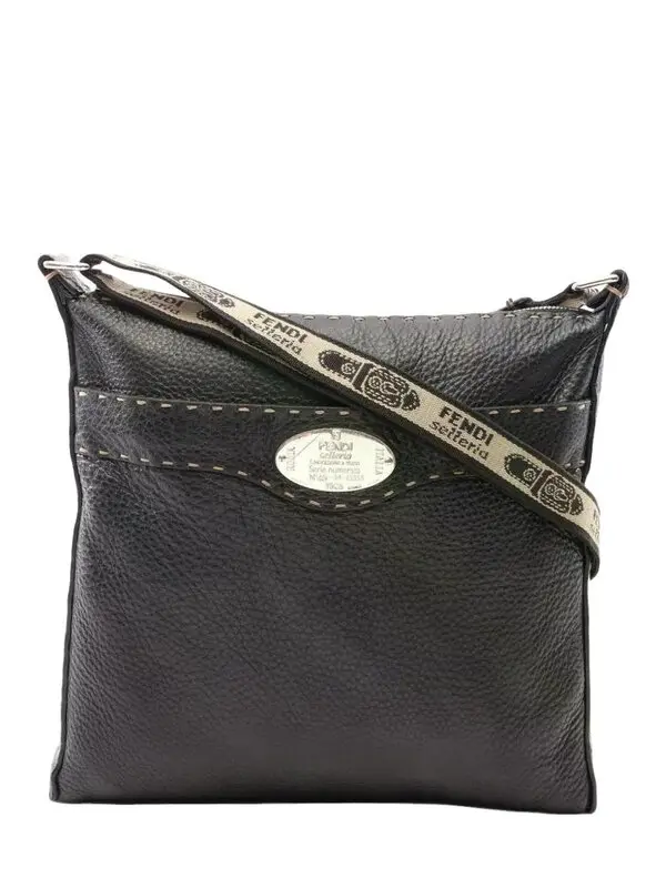 Fendi Selleria Shoulder Bag - Black