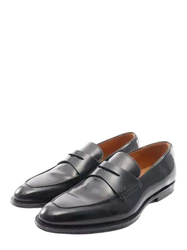 Dior Oblique Penny Loafers - Black