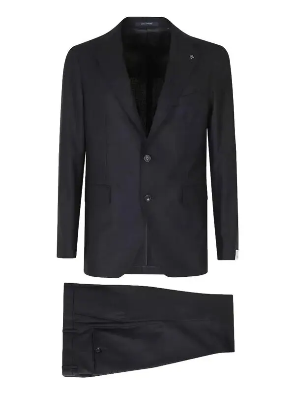 Tagliatore Single-breasted Buttoned Suit - Blue