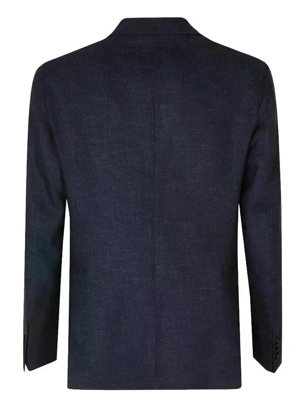 Tagliatore Single-breasted Blazer - Blue