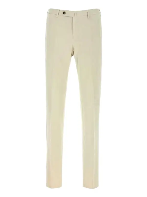 PT TORINO Pressed-crease Trousers - Neutrals