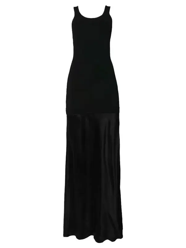 Christopher Esber Robbie Tank Monument Maxi Dress - Black