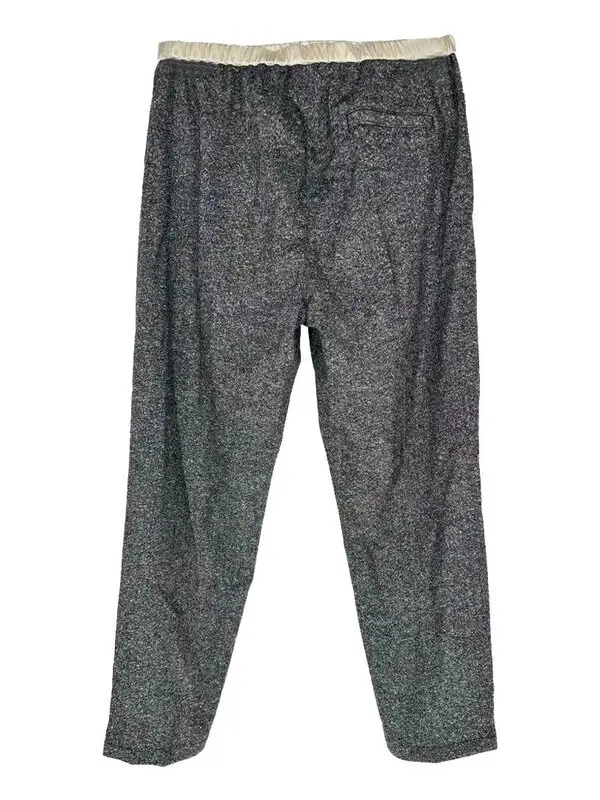 Max Mara Elasticated Tweed Pants - Grey
