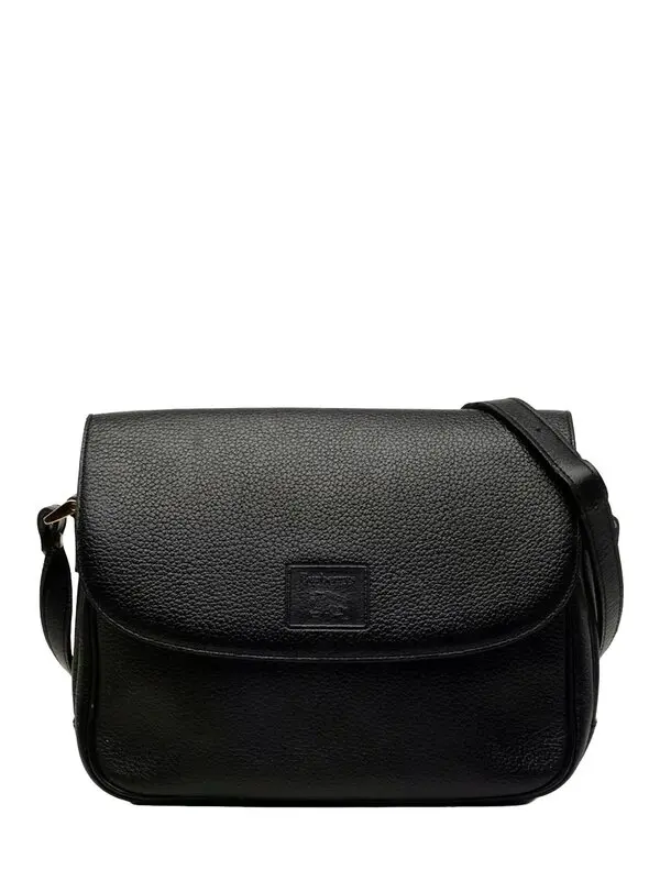 Burberry Leather Cross Body Bag - Black