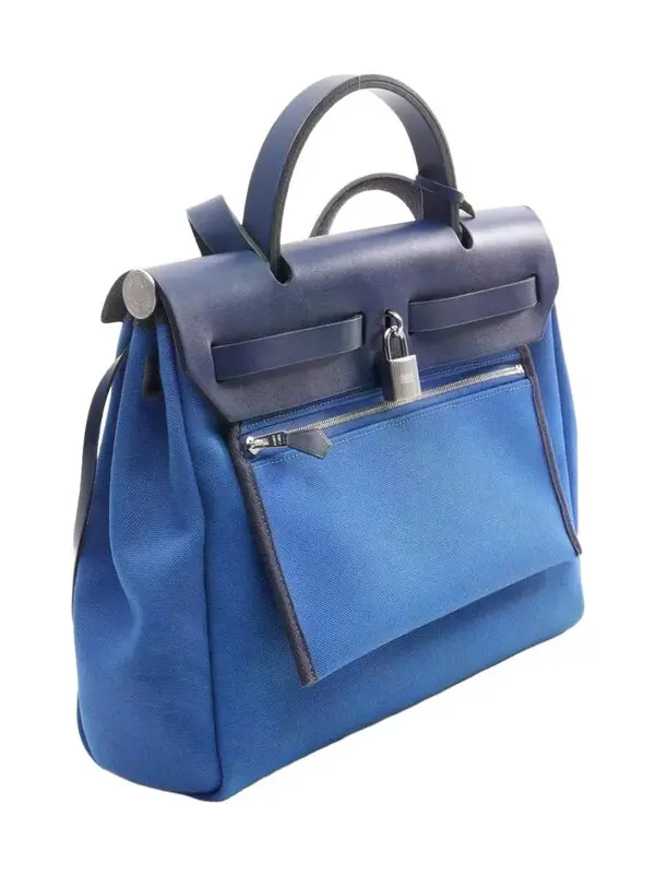 Hermès Herbag Tote Bag - Blue