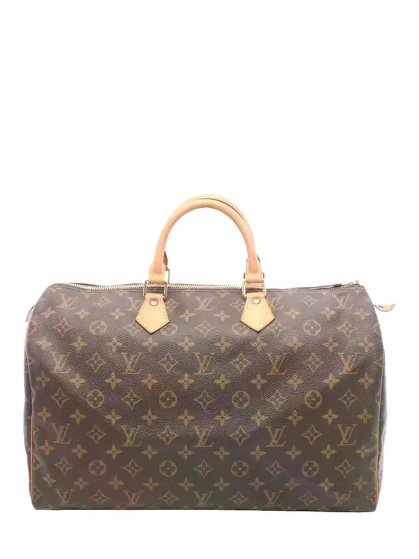 LOUIS VUITTON Speedy 40 Monogram Holdall - Brown