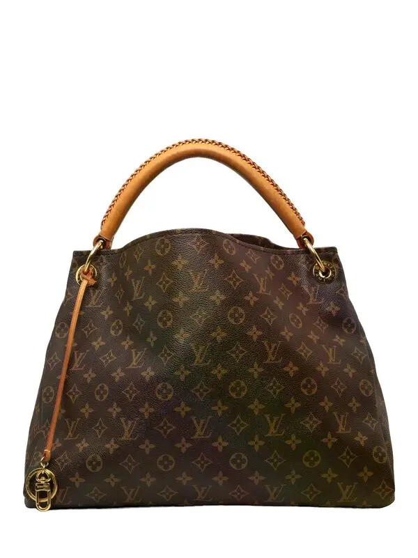 LOUIS VUITTON Monogram Artsy Mm Hobo Bag - Brown