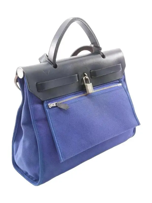 Hermès Herbag Zip Pm Handbag - Blue