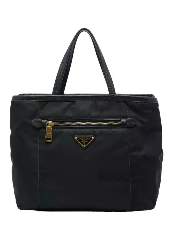 Prada Tessuto Tote Bag - Black