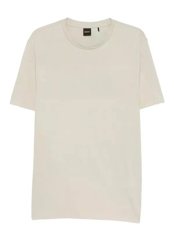 BOSS Logo-print T-shirt - Neutrals