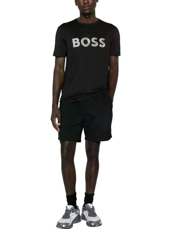 BOSS Logo-print T-shirt - Black