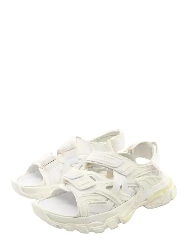 Balenciaga Track Touch-strap Sandals Mesh - White