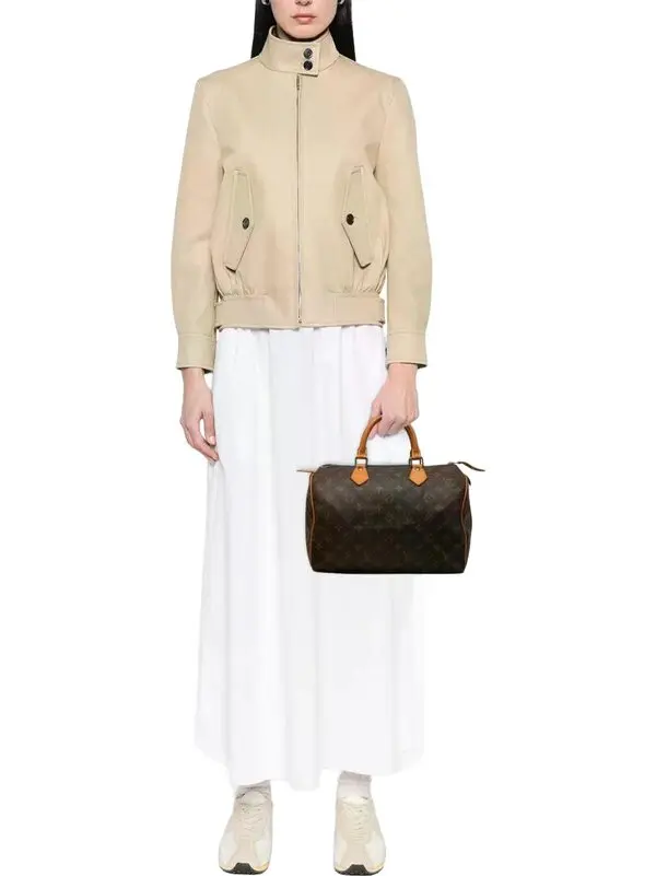 LOUIS VUITTON Monogram Speedy 30 Boston Bag - Brown