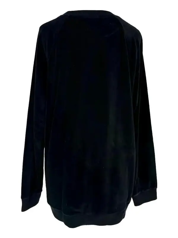 Balmain Velvet Coin Sweater - Black