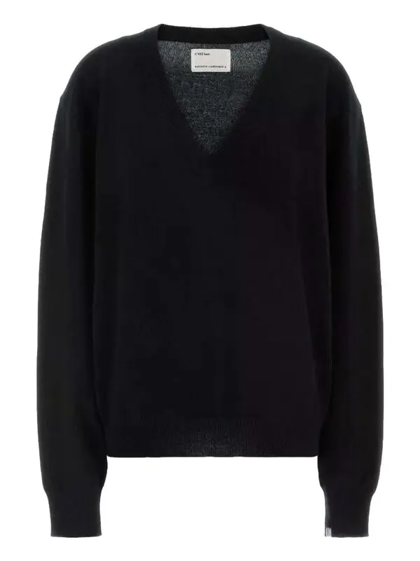 Extreme Cashmere N°492 Ben V-neck Sweater - Black