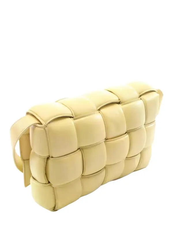 Bottega Veneta Padded Cassette Shoulder Bag - Yellow