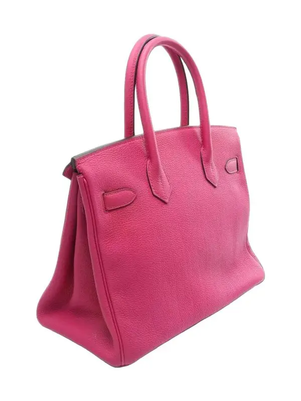 Hermès 2017 30 Birkin Togo Tote Bag - Pink