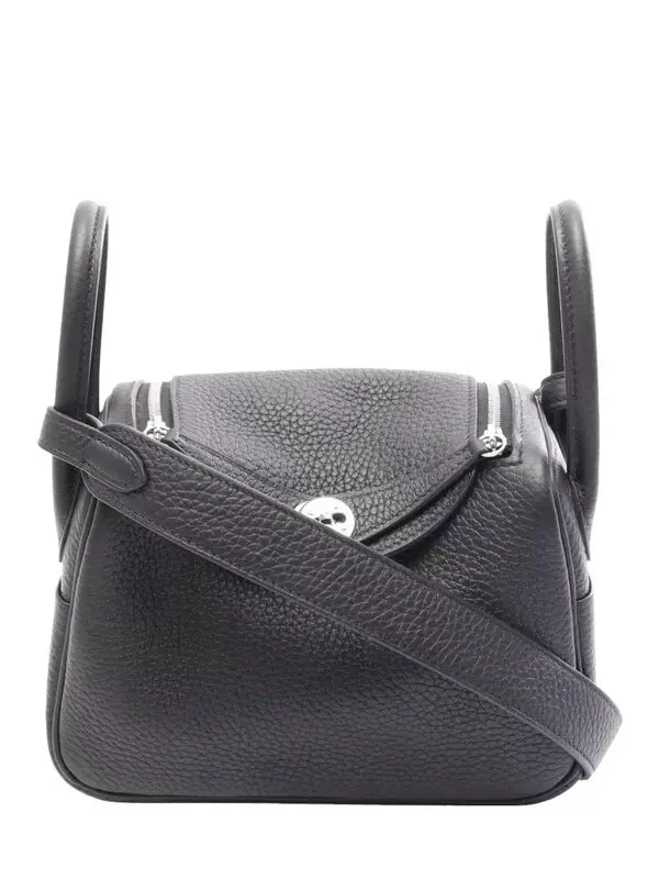 Hermès Mini Lindy Tote Bag - Black