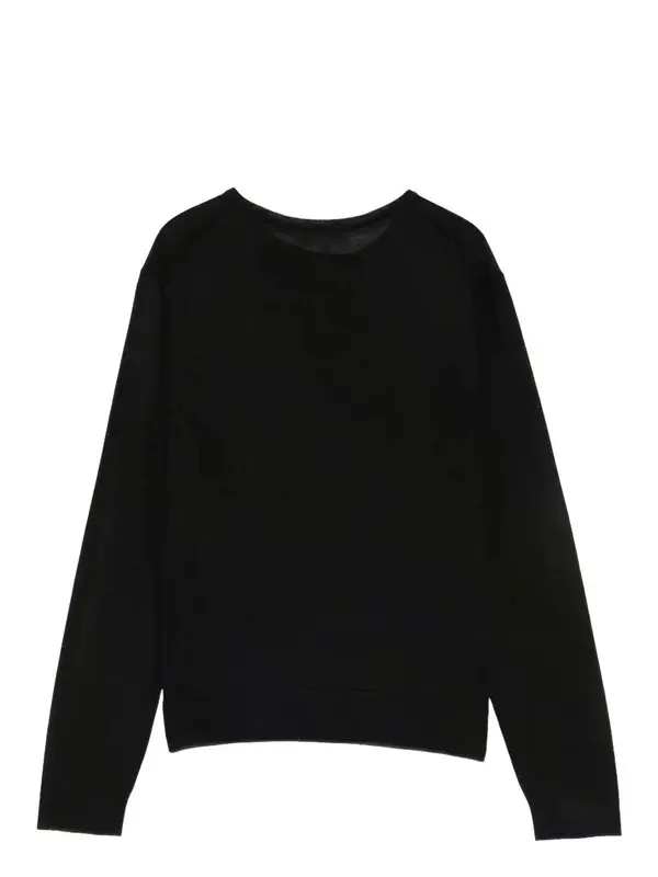 Malo Tonal-stitch Top - Black