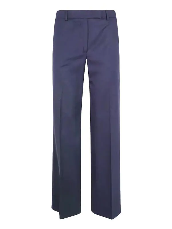Seventy Pressed Crease Straight-leg Trousers - Blue