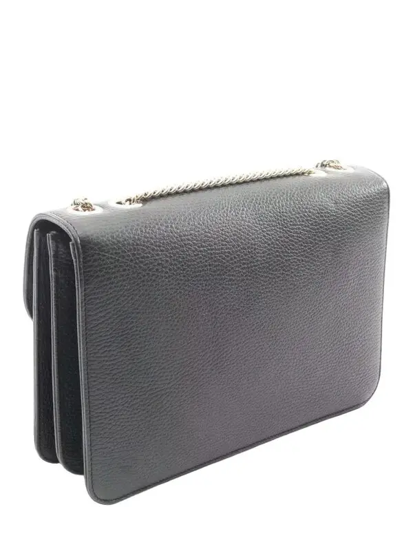 Gucci 2000s Interlocking G Shoulder Bag - Black