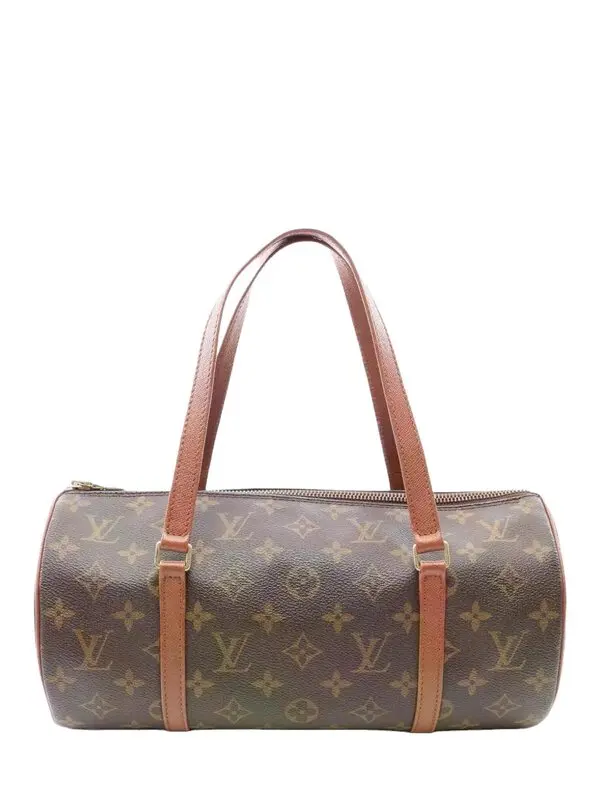 LOUIS VUITTON Monogram Papillon Shoulder Bag - Brown
