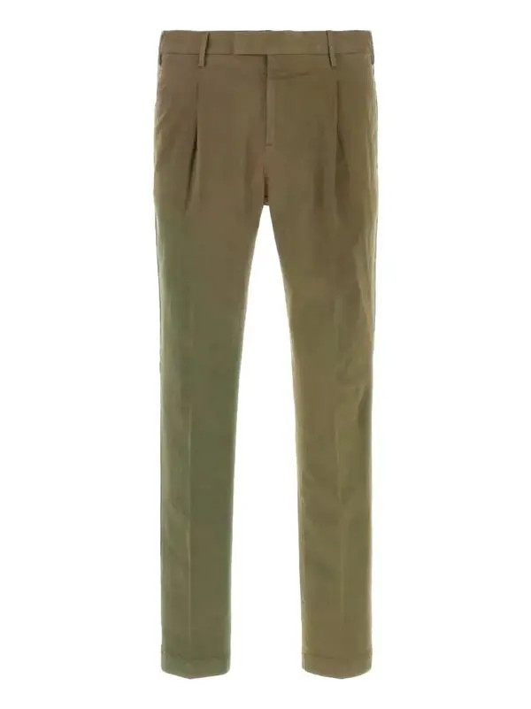 PT TORINO Pleated Detail Trousers - Brown