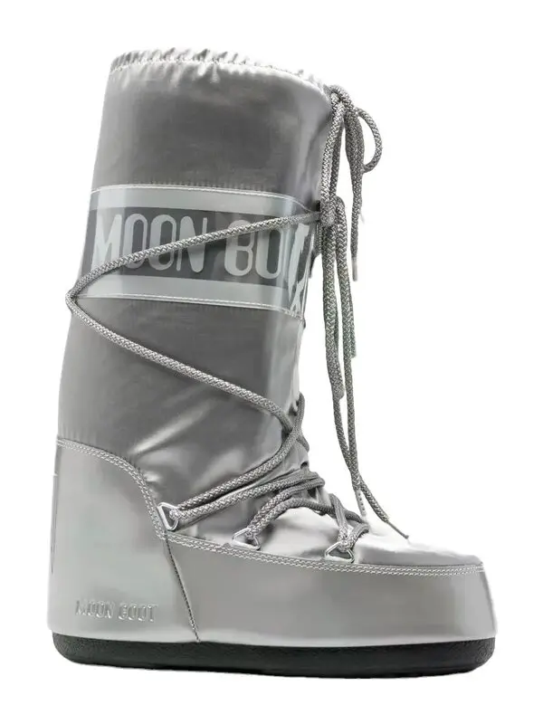 Moon Boot Icon Glance Boots - Silver