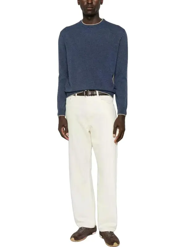 Paul & Shark Cashmere Crew-neck Sweater - Blue