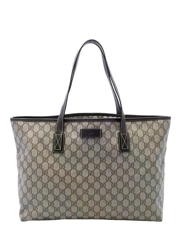 Gucci Gg Supreme Tote Bag - Neutrals