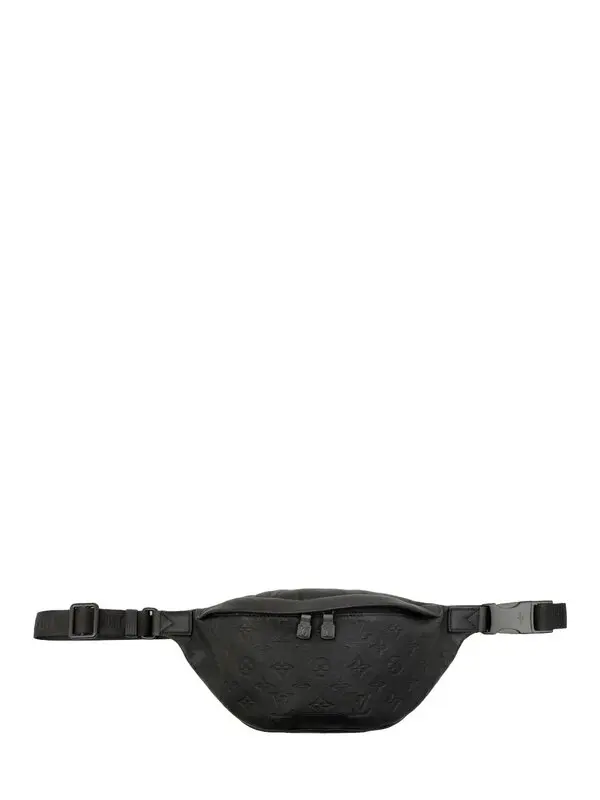 LOUIS VUITTON 2021-2026 Monogram Shadow Discovery Bumbag Belt Bag - Black
