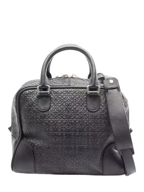 Loewe Amazona Anagram Tote Bag - Black