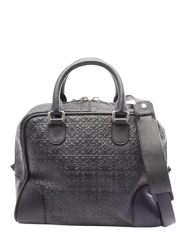 Loewe Amazona Anagram Tote Bag - Black