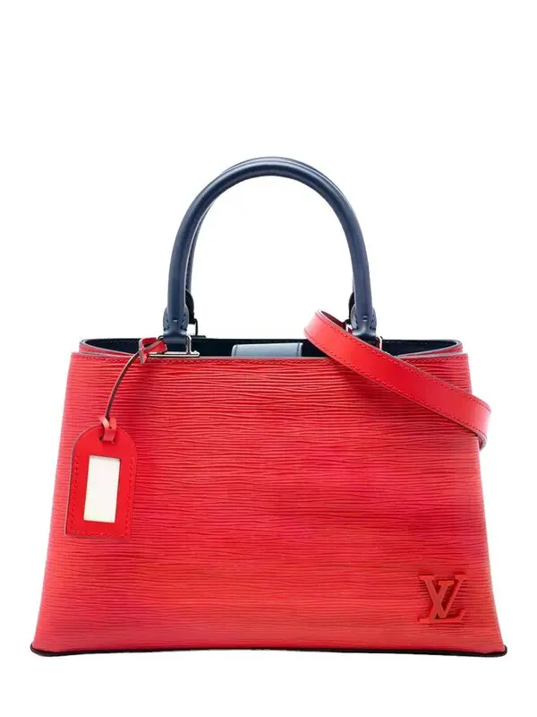 LOUIS VUITTON 2017 Epi Kleber Pm Satchel - Red