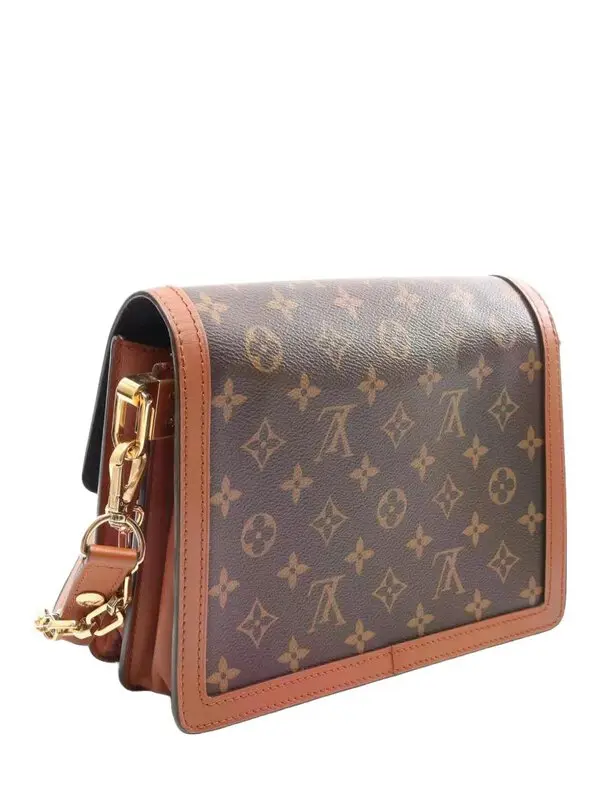 LOUIS VUITTON Mm Dauphine Monogram Shoulder Bag - Brown