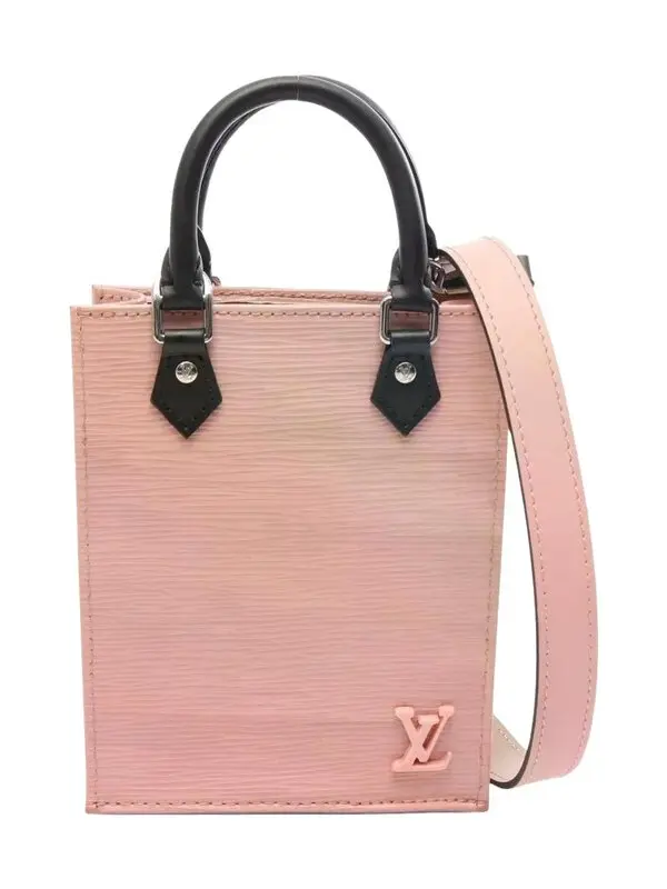 LOUIS VUITTON 2010s Petite Sac Plat Epi Handbag - Pink