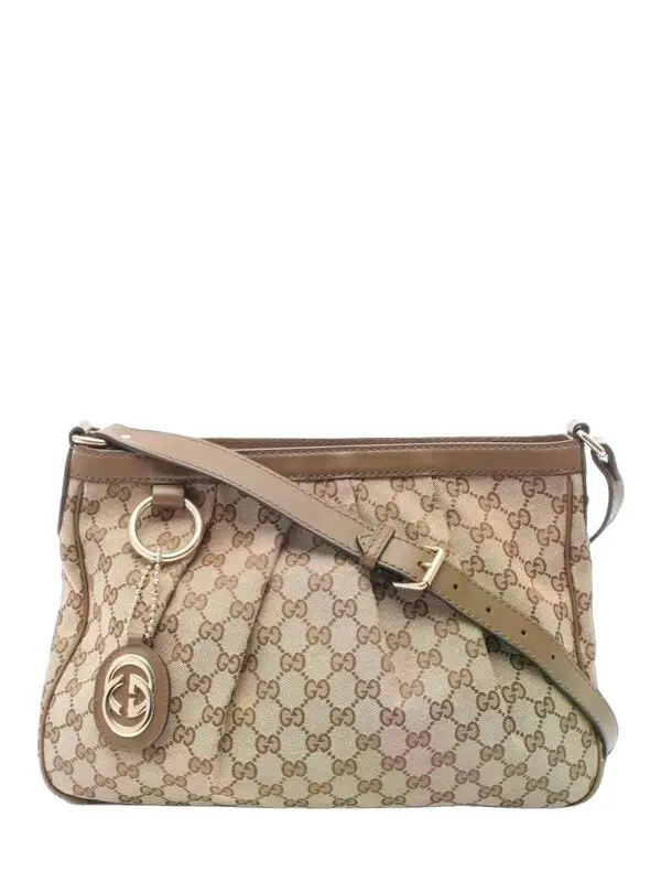 Gucci Sukey Gg Shoulder Bag - Neutrals