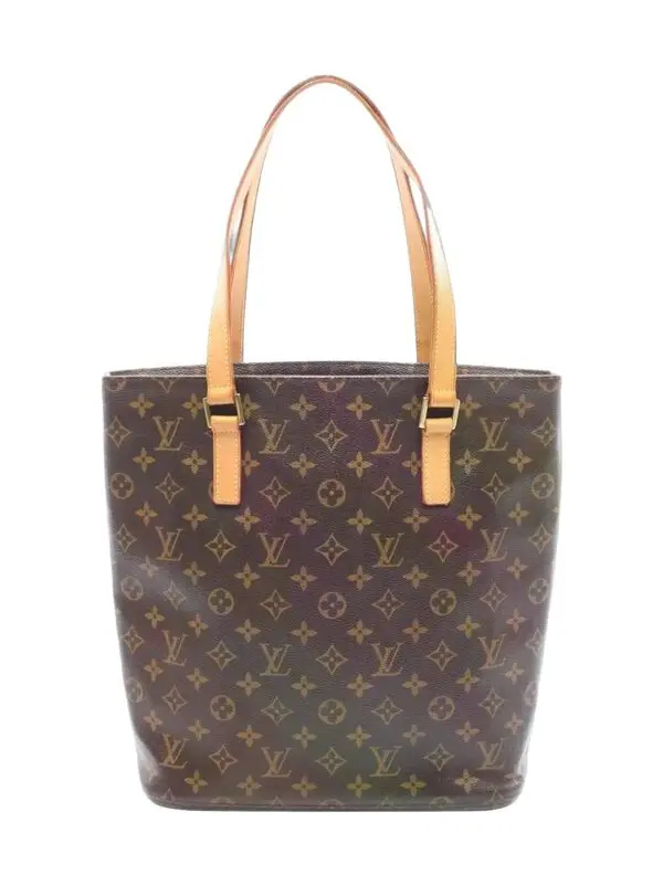 LOUIS VUITTON Monogram Canvas Tote Bag - Brown