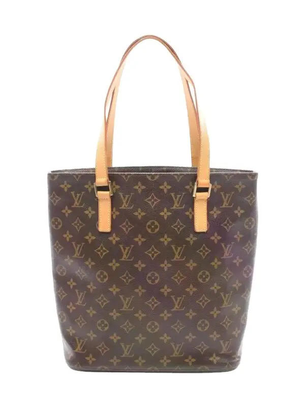 LOUIS VUITTON Monogram Canvas Tote Bag - Brown