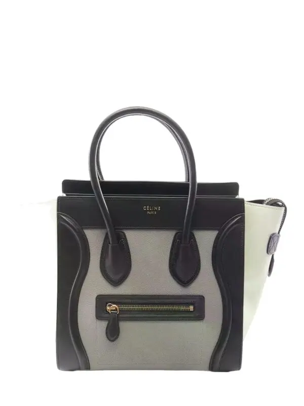 Celine Micro Luggage Tote Bag - Grey