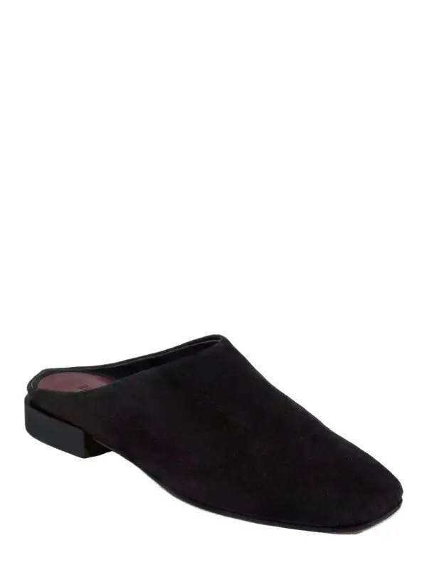 Bernardo Porto Square-toe Mules - Black