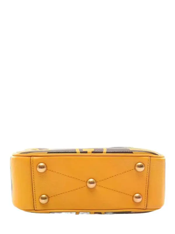 Gucci X Adidas 2010s Small Gg Trefoil Shoulder Bag - Yellow