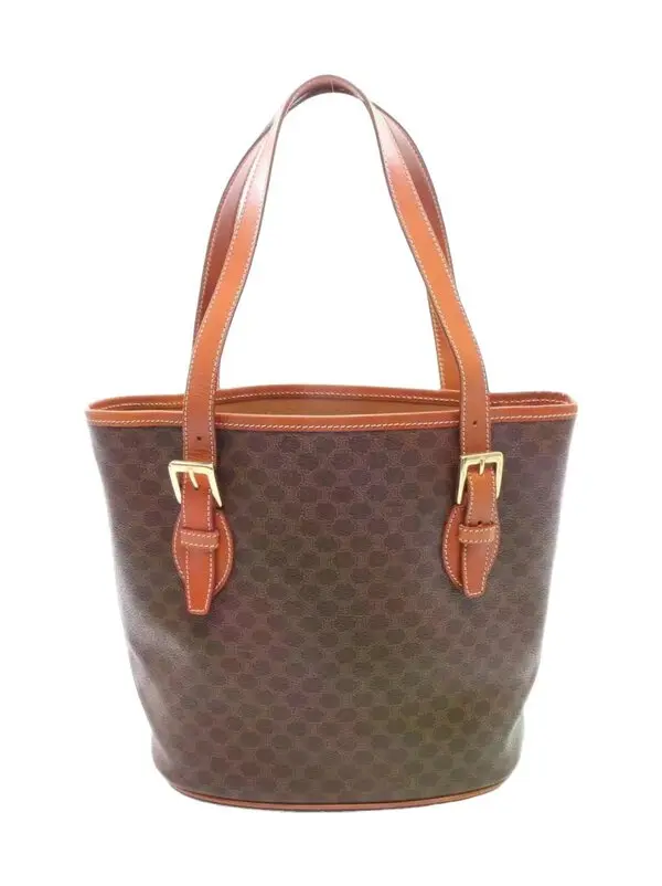 Celine Macadam Tote Bag - Brown