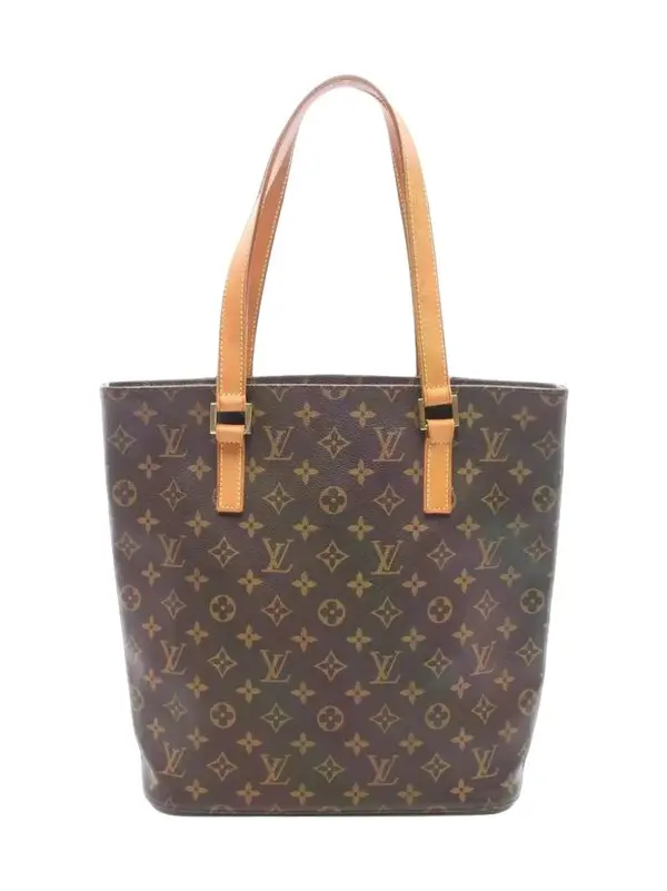 LOUIS VUITTON Monogram Canvas Tote Bag - Brown