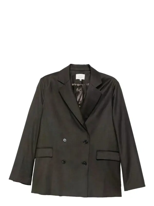 Loulou De Saison Double-breasted Blazer - Brown