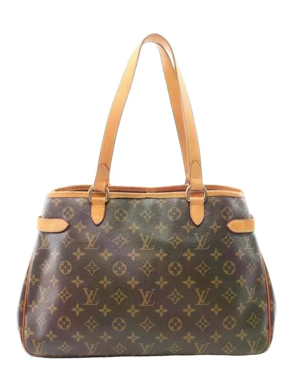 LOUIS VUITTON Monogram Canvas Batignolles Horizontal Tote Bag - Brown