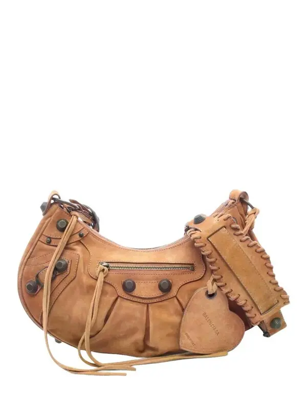 Balenciaga 2000 Small Le Cagole Shoulder Bag - Brown