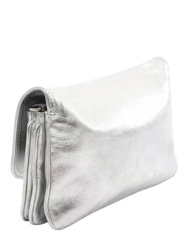 Balenciaga Small Bb Soft Chain Shoulder Bag - Silver