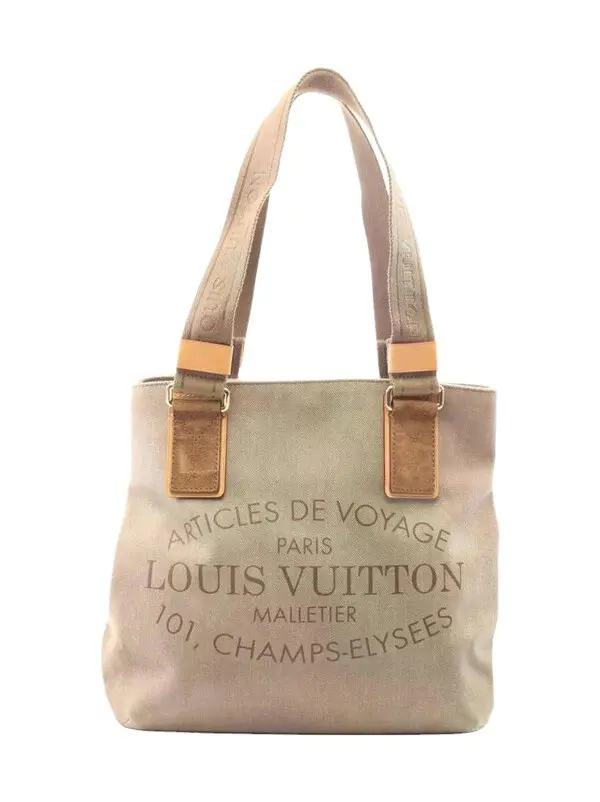 LOUIS VUITTON 2012 Pm Articles De Voyage Tote Bag - Neutrals